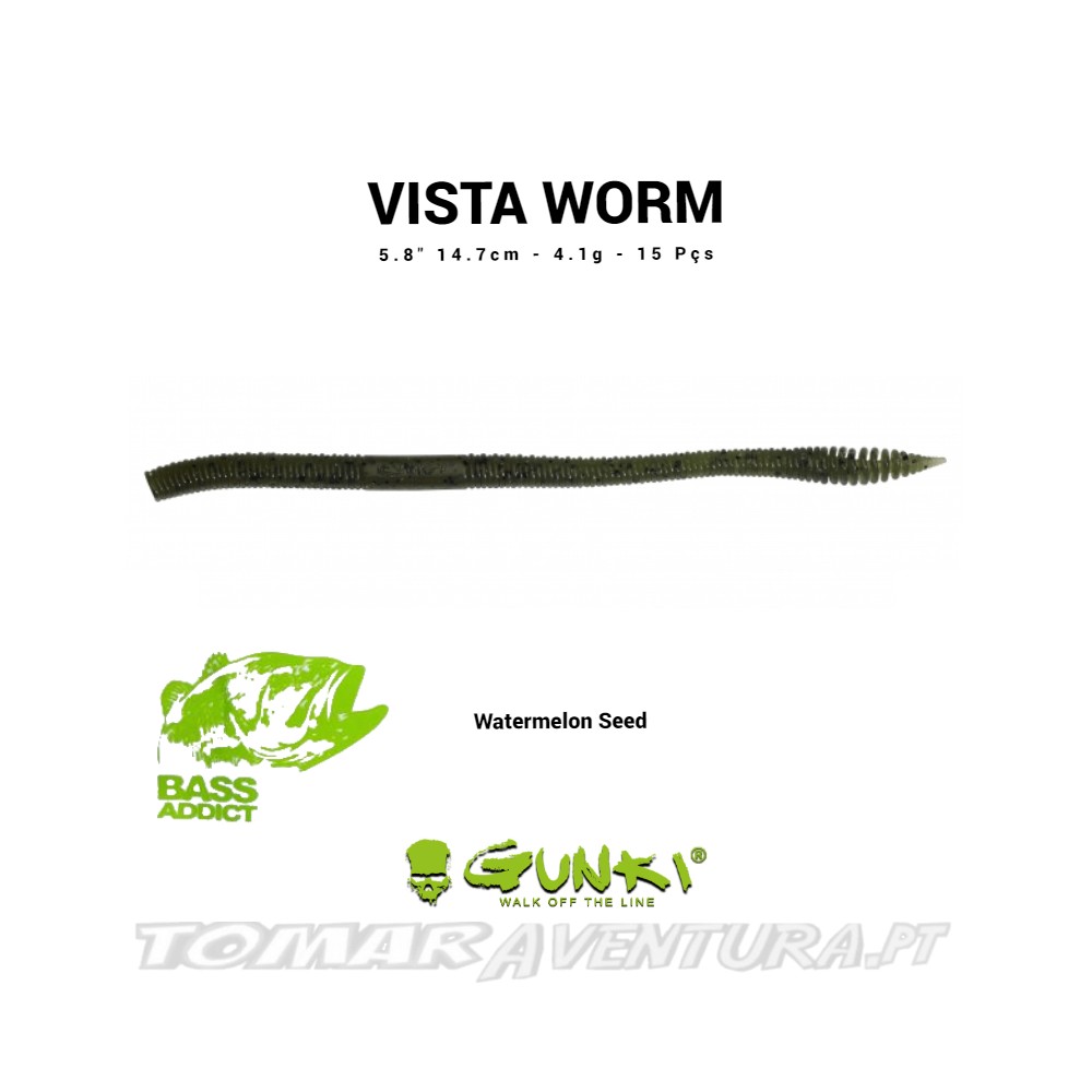 Gunki Vista Worm 5.8" - TomarAventura